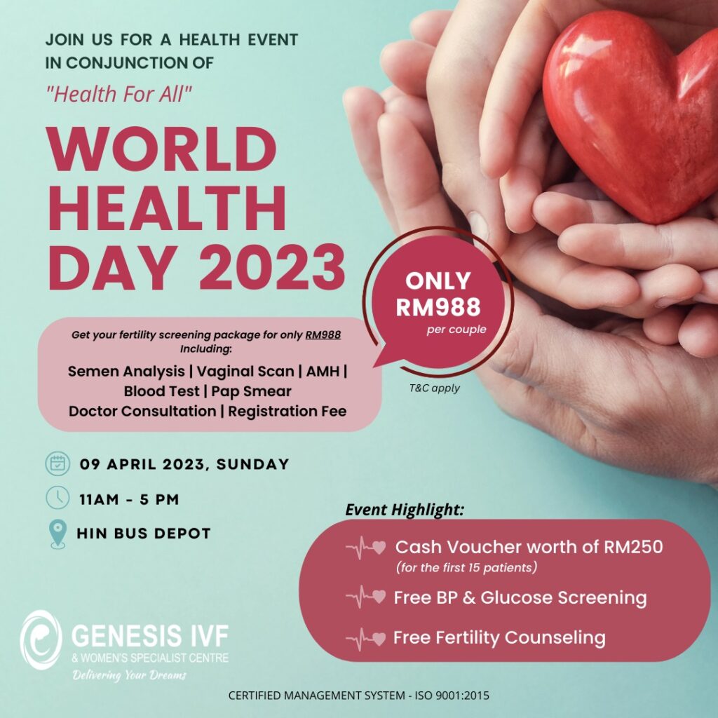 World Health Day health event by Genesis IVF & Women’s Specialist ...