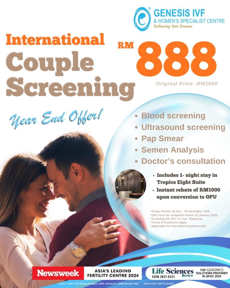 [ENDED] Year End Promotion: International Couple Screening Package is ...
